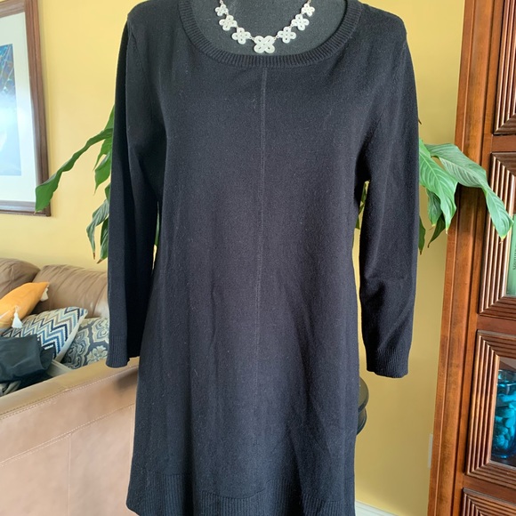 Spense | Sweaters | Spense Tunic Style Black Sweater Large | Poshmark